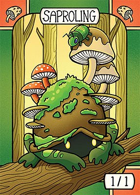 Saproling MTG token 1/1 - MTG Token | TokensForMTG: Best custom tokens ...
